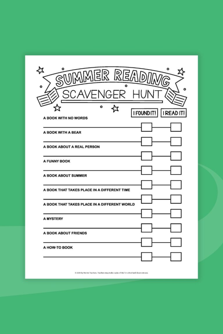 40 Clever Scavenger Hunt Ideas (Plus Free Printable Bundle)