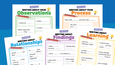 Science Sentence Starters: Get Our Free Set of Five Posters