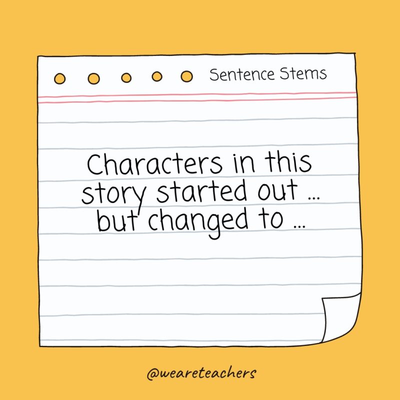 Sentence Stems How To Use Them Examples For Every Subject Sentence Stems How To Use Them Examples For Every Subject