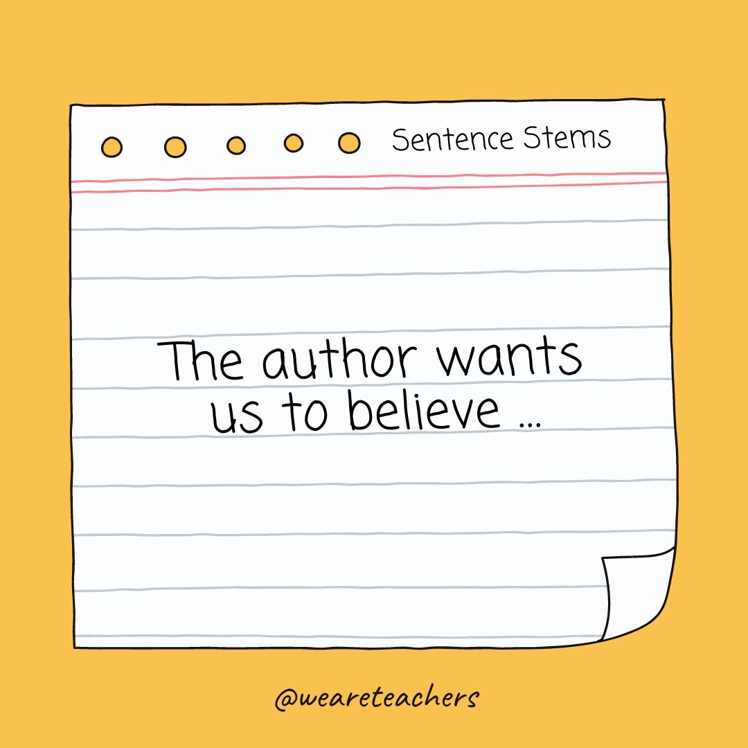 Sentence Stems: How To Use Them + Examples for Every Subject