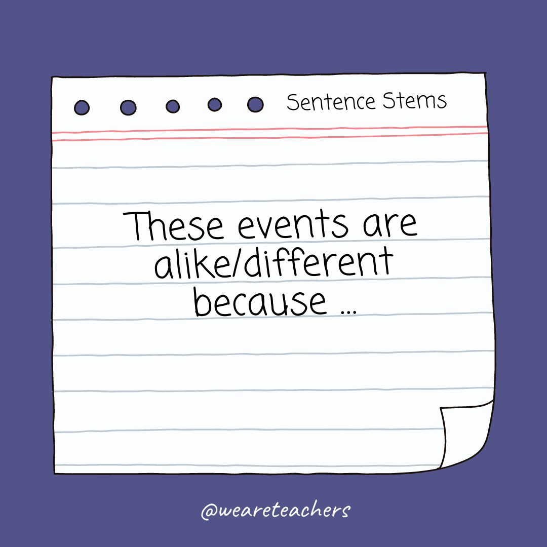 Sentence Stems: How To Use Them + Examples for Every Subject