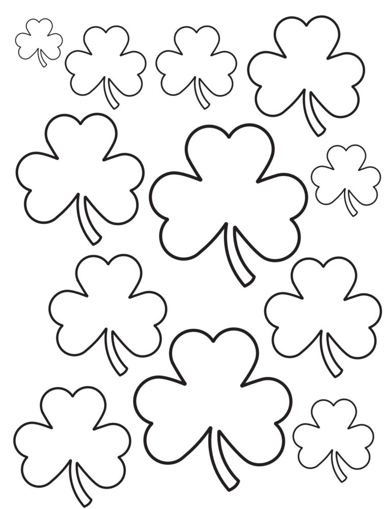Free Shamrock Printable Bundle for St. Patrick's Day