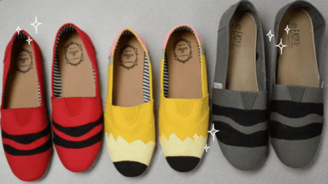 22 Adorable DIY Painted Shoes for Teachers - We Are Teachers
