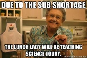 15 Substitute Teacher Memes That Are All Too Real