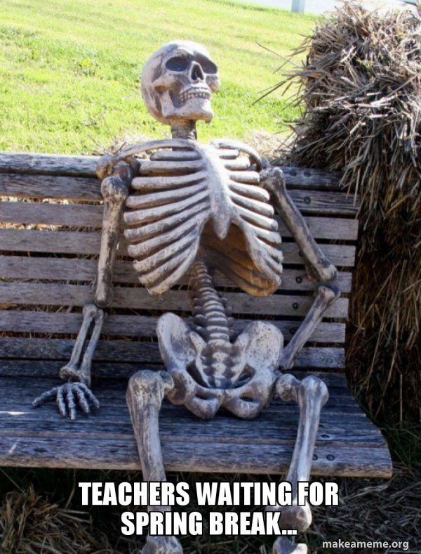 12 Hilarious Spring Break Memes for Teachers