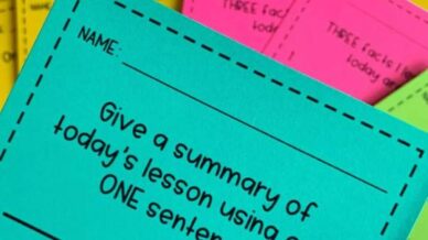30 Exit Ticket Ideas and Examples That Give Immediate Feedback