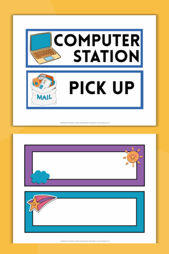 Free Printable Classroom Labels To Organize Your Classroom