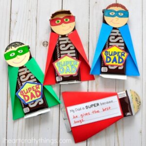 60 Heartwarming Father's Day Crafts for Kids