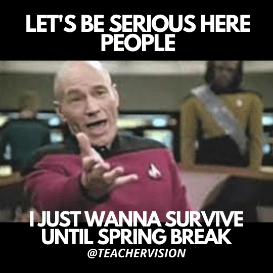 12 Hilarious Spring Break Memes for Teachers