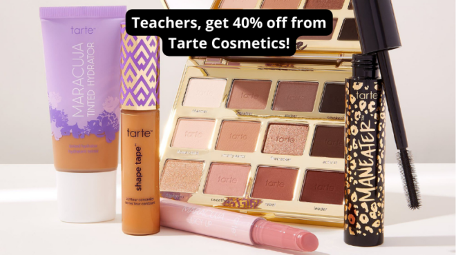 Save 40% With This Tarte Teacher Discount! - We Are Teachers