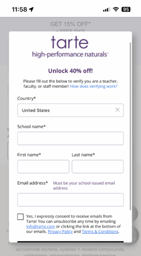 Save 40% With This Tarte Teacher Discount! - We Are Teachers