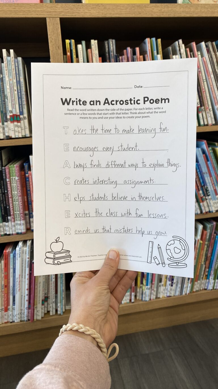 How To Write Acrostic Poems: Examples and Templates - October 2025