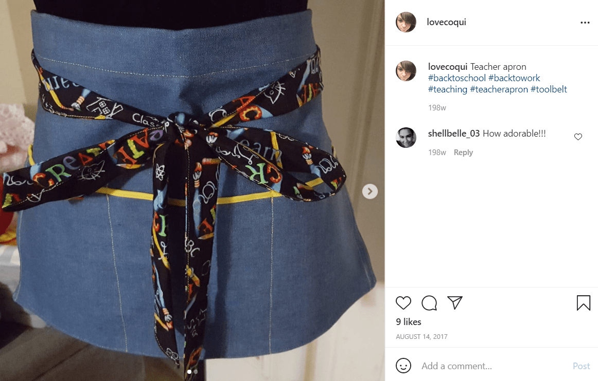 25 Awesome Teacher Aprons to Make Classroom Life Easier