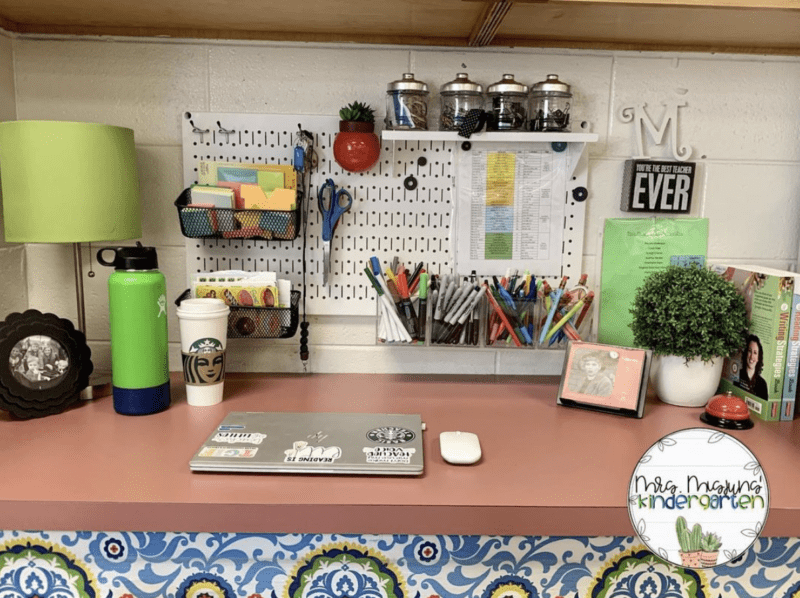 Calm the Clutter with Teacher Desk Organization Tips - We Are Teachers