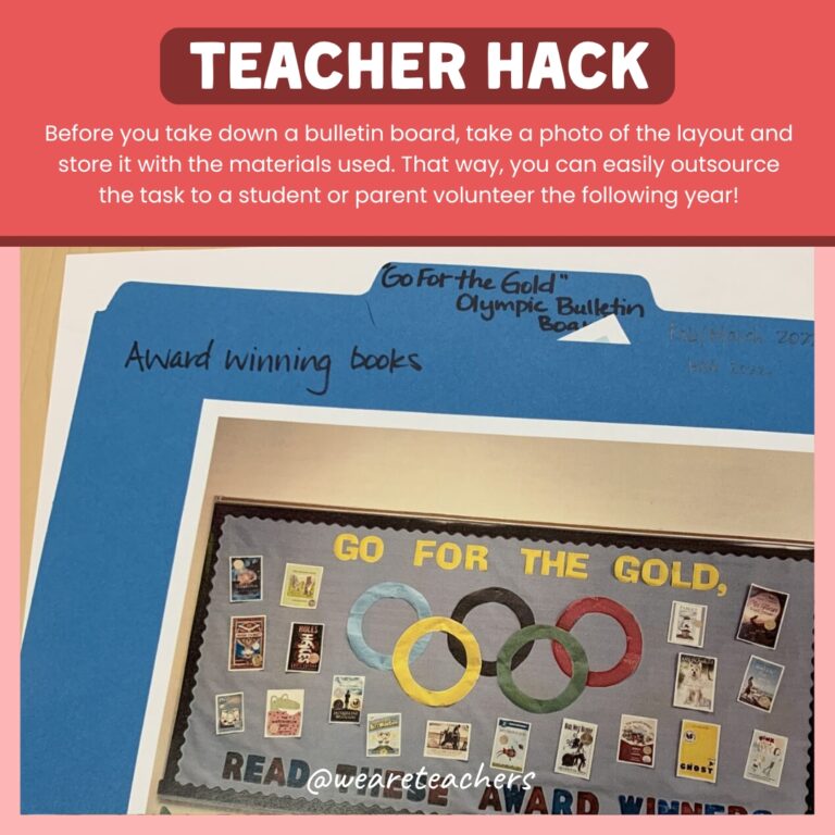 The Bulletin Board Photo Hack Every Teacher Needs