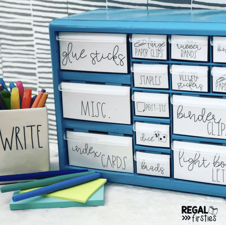 Calm the Clutter with Teacher Desk Organization Tips - We Are Teachers