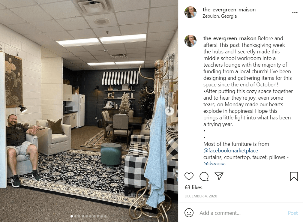 20 Inspiring Teachers' Lounge and Workroom Ideas - WeAreTeachers