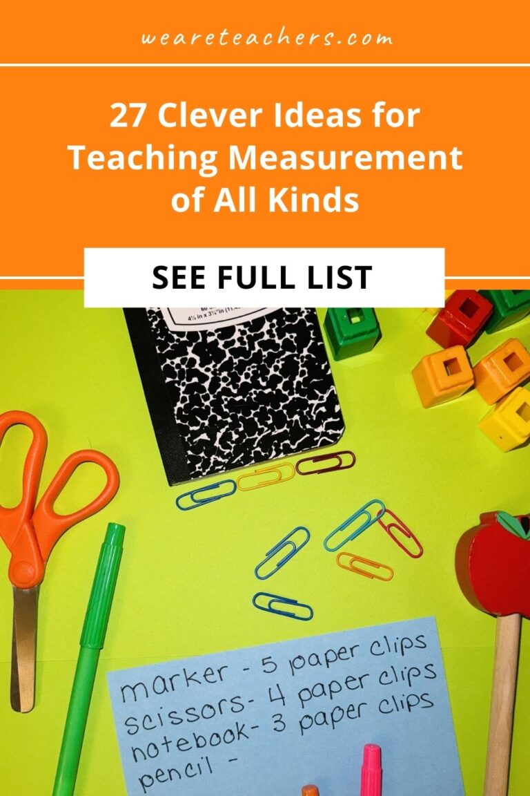 27 Clever Ideas for Teaching Measurement of All Kinds