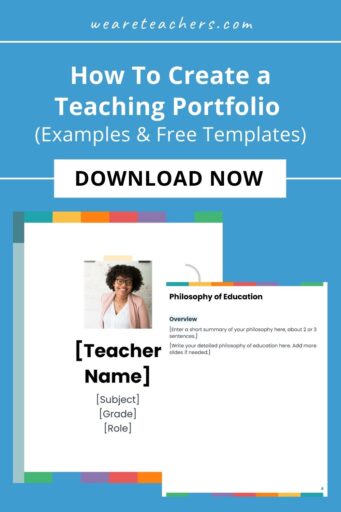How To Create a Teaching Portfolio (Examples & Free Templates)
