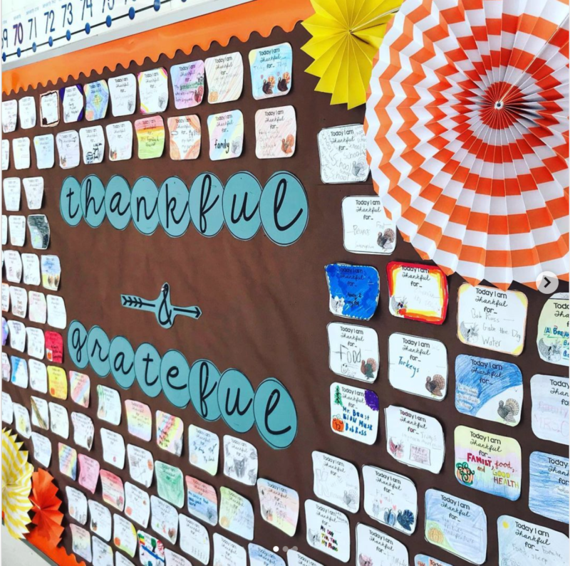 Thanksgiving Bulletin Boards & Door Decorations To Showcase Gratitude