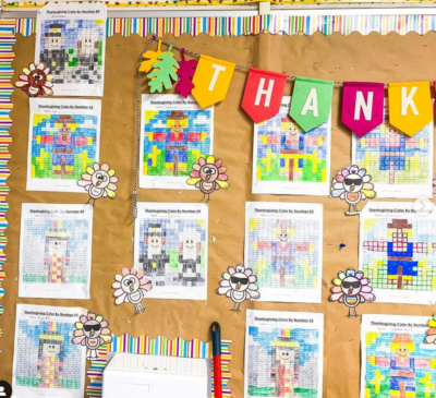 Thanksgiving Bulletin Boards & Door Decorations To Showcase Gratitude
