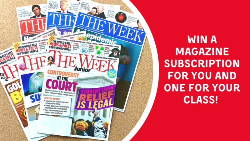 Win a Subscription to The Week Junior for Your Students, Plus The Week ...
