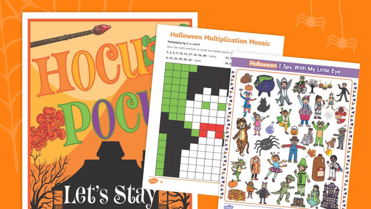 12 Free Halloween Printables for Pre-K to Grade 8 From Twinkl - We Are ...