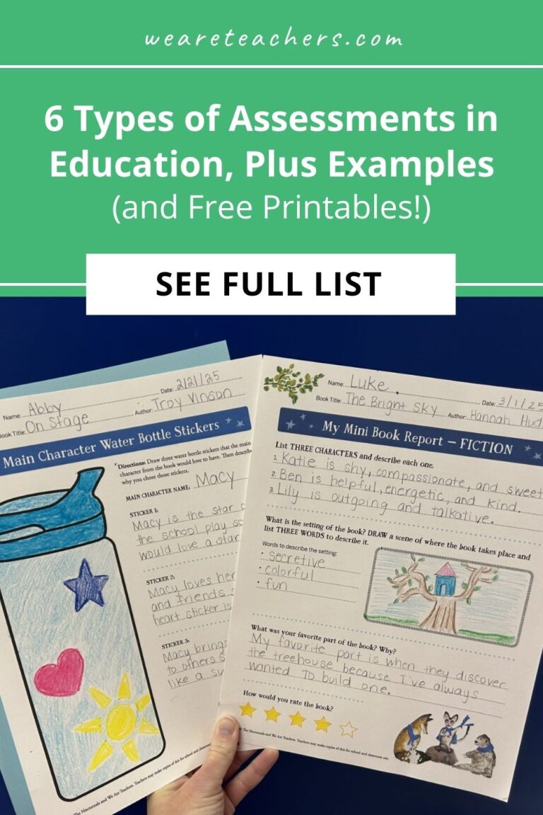 6 Types of Assessments in Education, Plus Examples