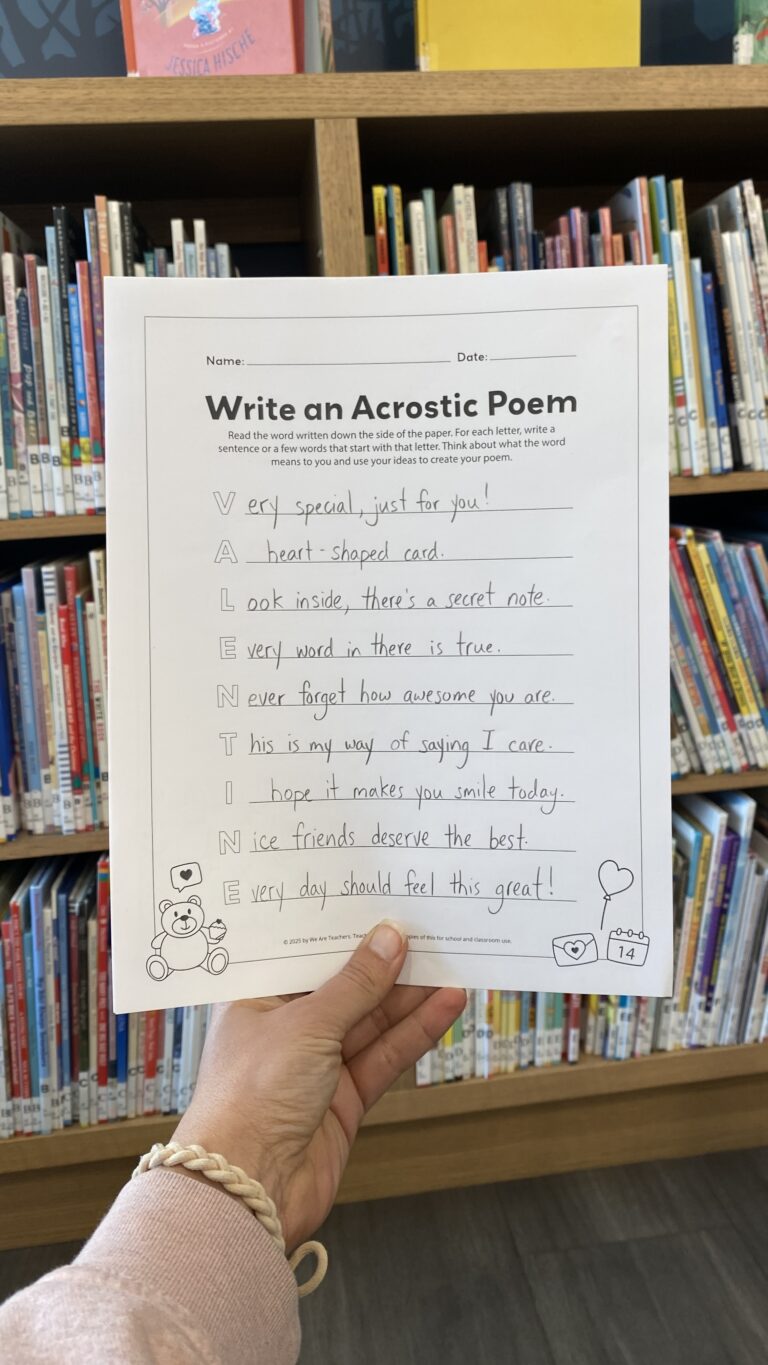How To Write Acrostic Poems: Examples and Templates