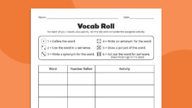 36 Meaningful Vocabulary Activities for Every Grade