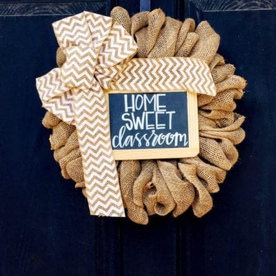 Budget-Friendly Burlap Decor Ideas to Give Your Classroom a Makeover