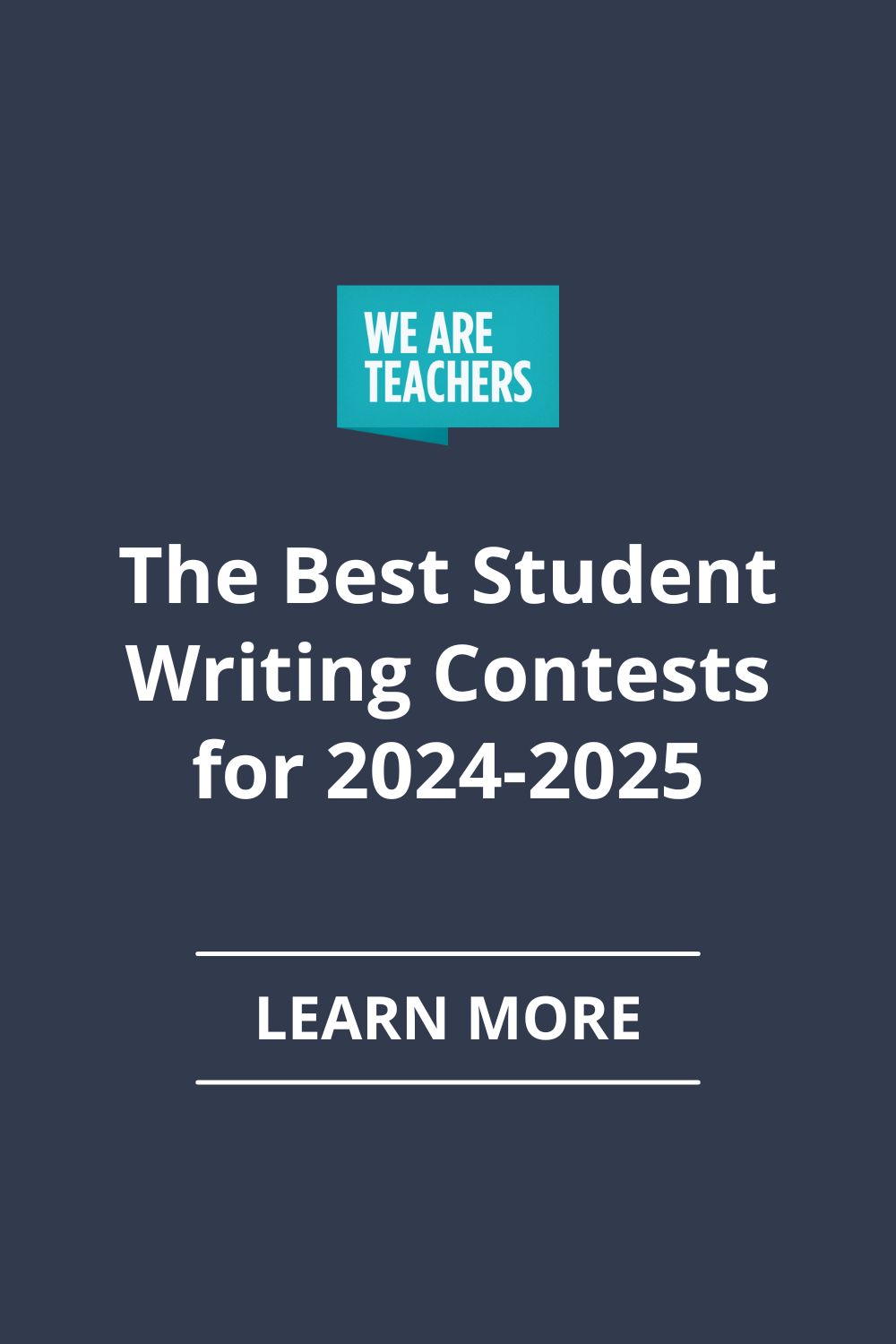The Big List of Student Writing Contests for 2024-2025
