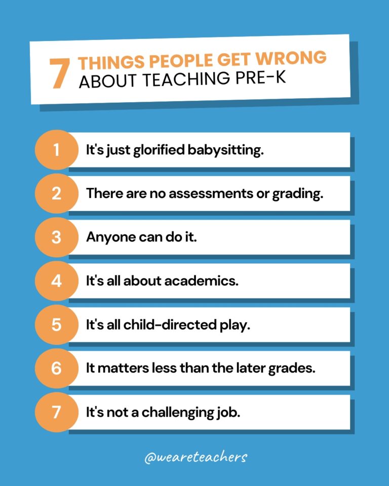 7 Things People Get Wrong About Teaching Pre-K