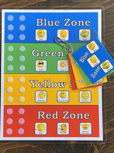 Zones of Regulation Activities To Help Kids Manage Emotions